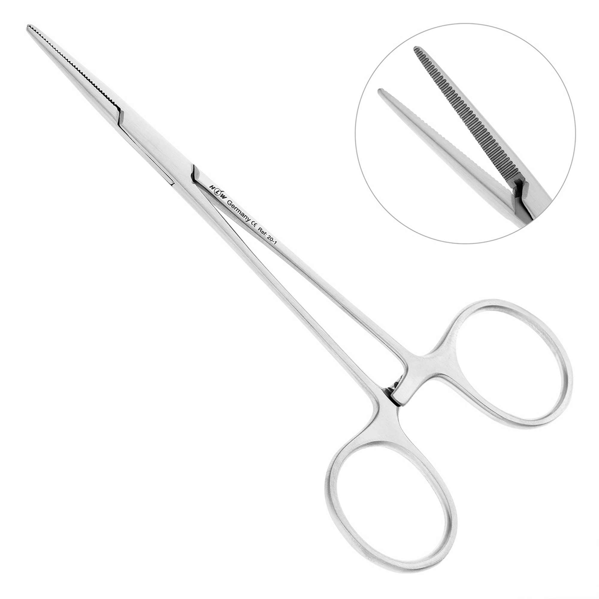 Зажим Halstead-Mosquito прямой, 12,5 см