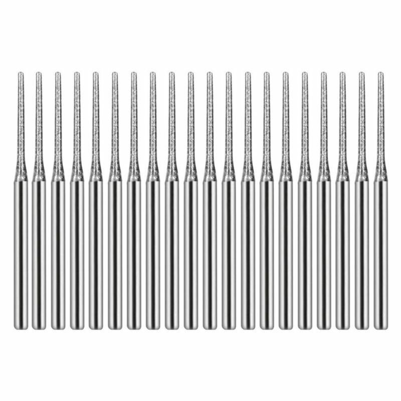Буры для резки с алмазным напылением 20 шт, - 1.0mm