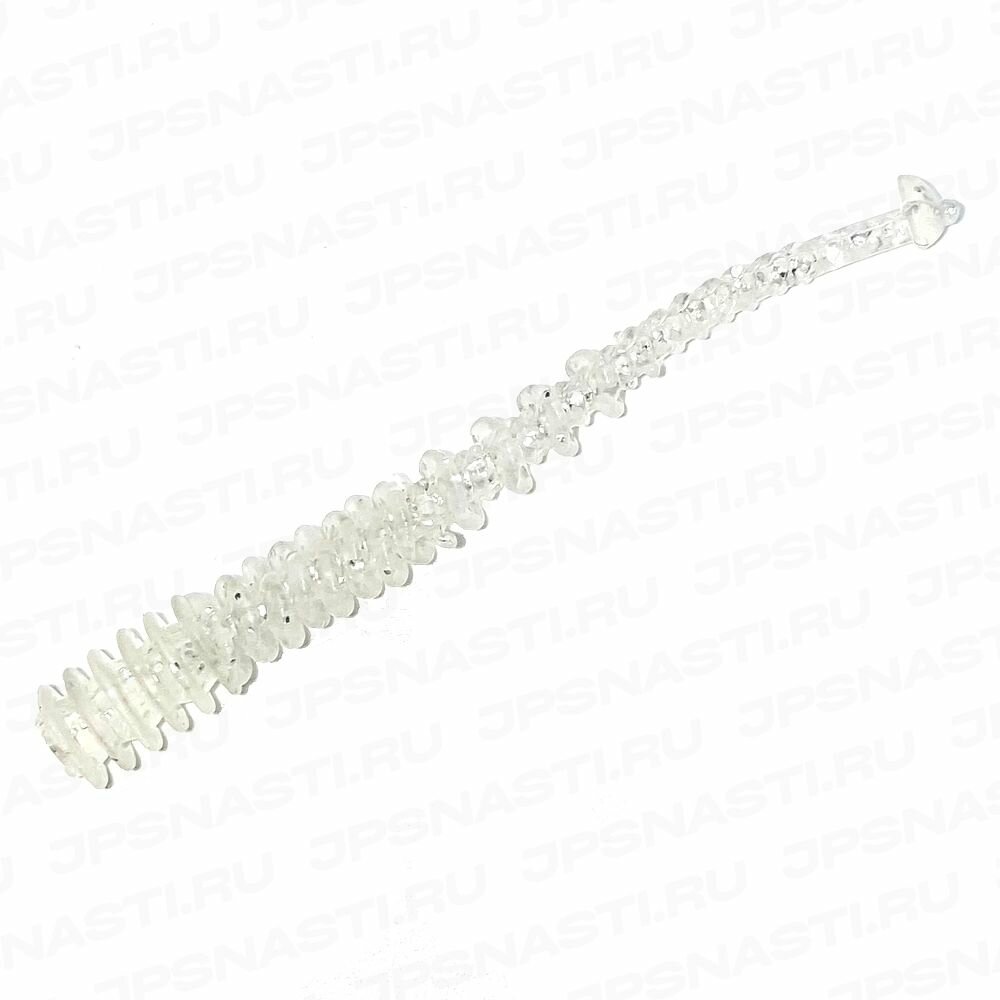 Силиконовые приманки для рыбалки Boroda Baits Cheni, RF 162 - Crystal Silver Glow, рыба, блистер