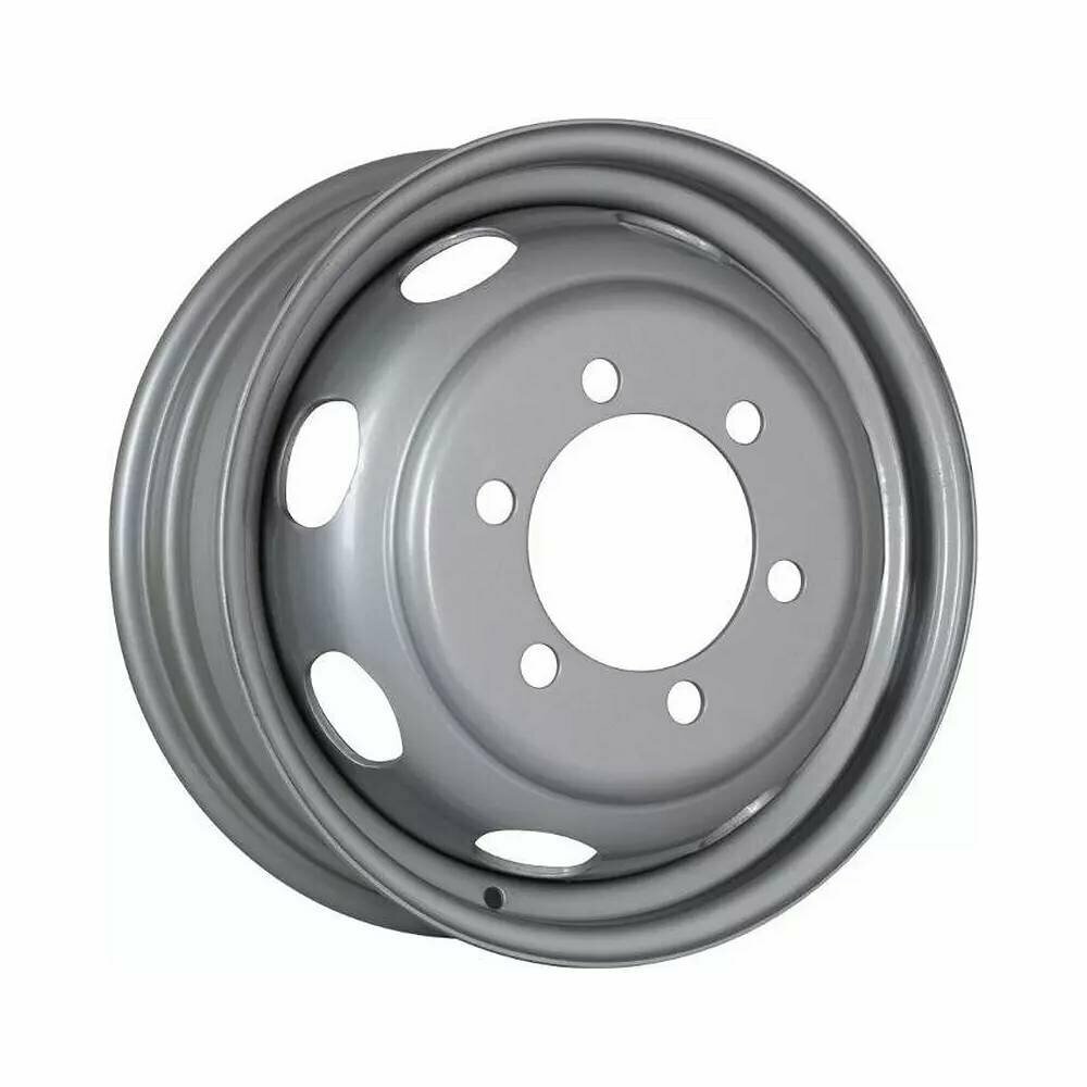 Диск колесный ТЗСК Газель 5.5x16 6x170 ET105 DIA130, серебристый