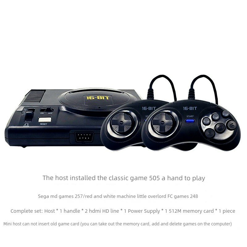 Игровая приставка SEGA Genesis, с предустановленными японскими играми