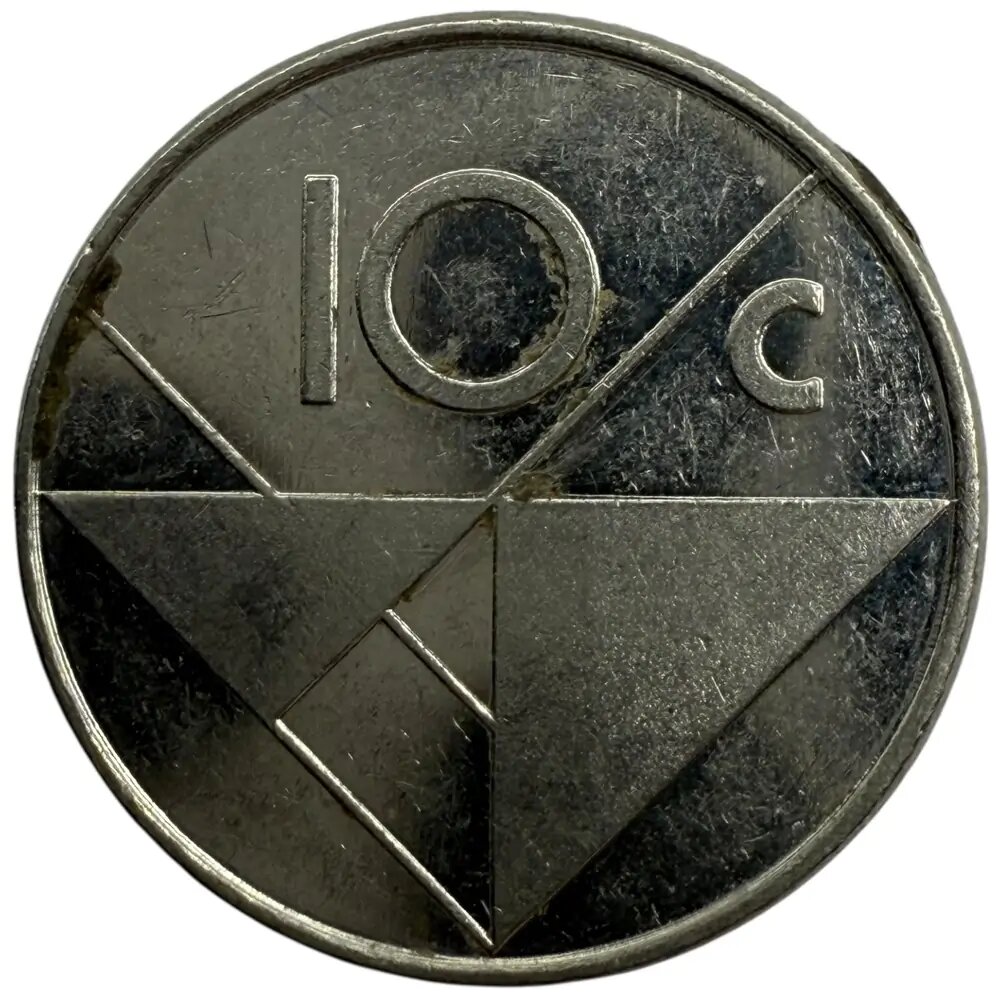 Аруба 10 центов 1993 г.
