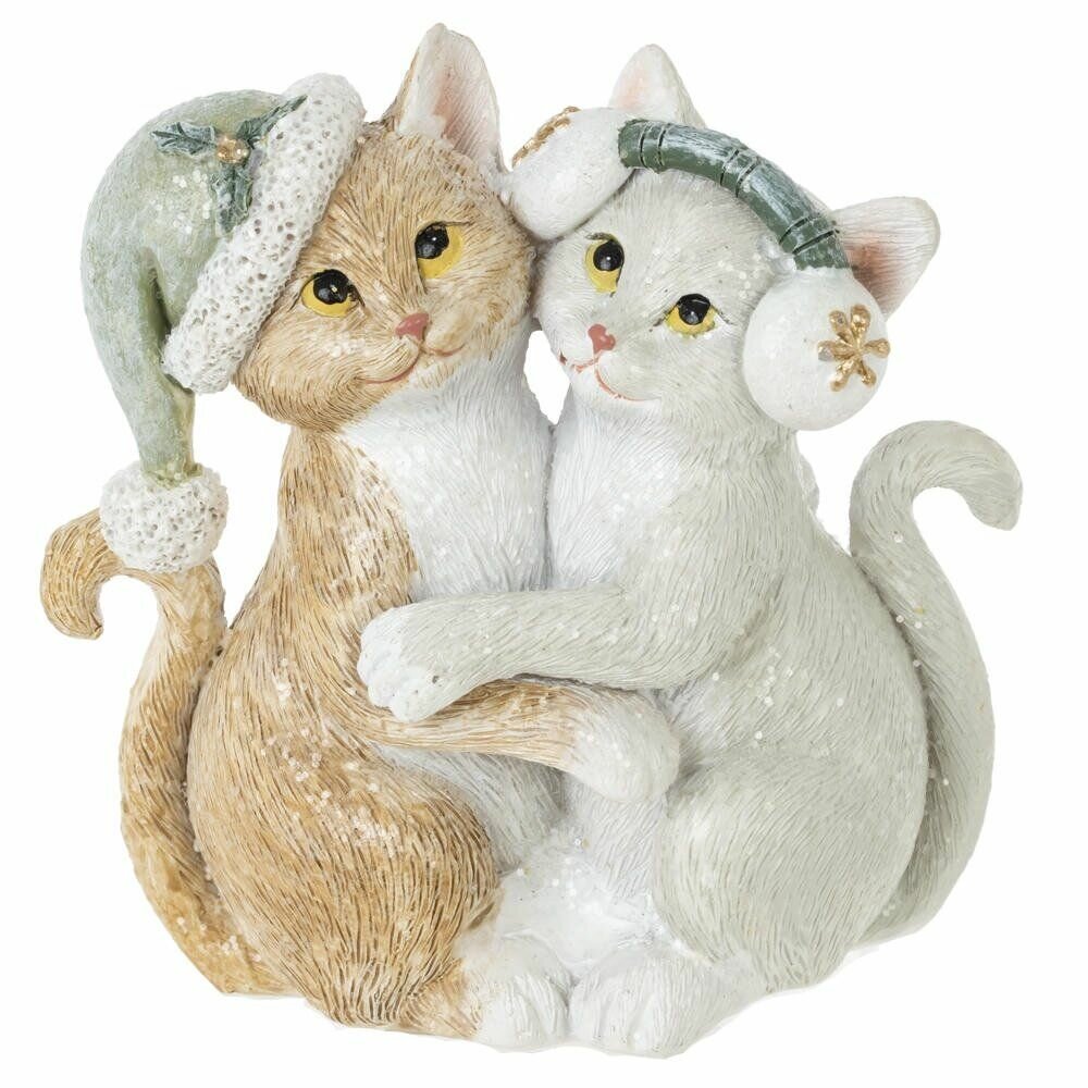 Фигурка декоративная "Коты", 9х5х9 см