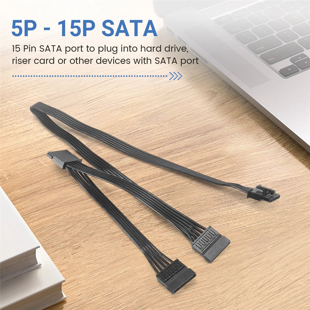 Кабель питания HDD Cooler Master 5 Pin to 3 SATA