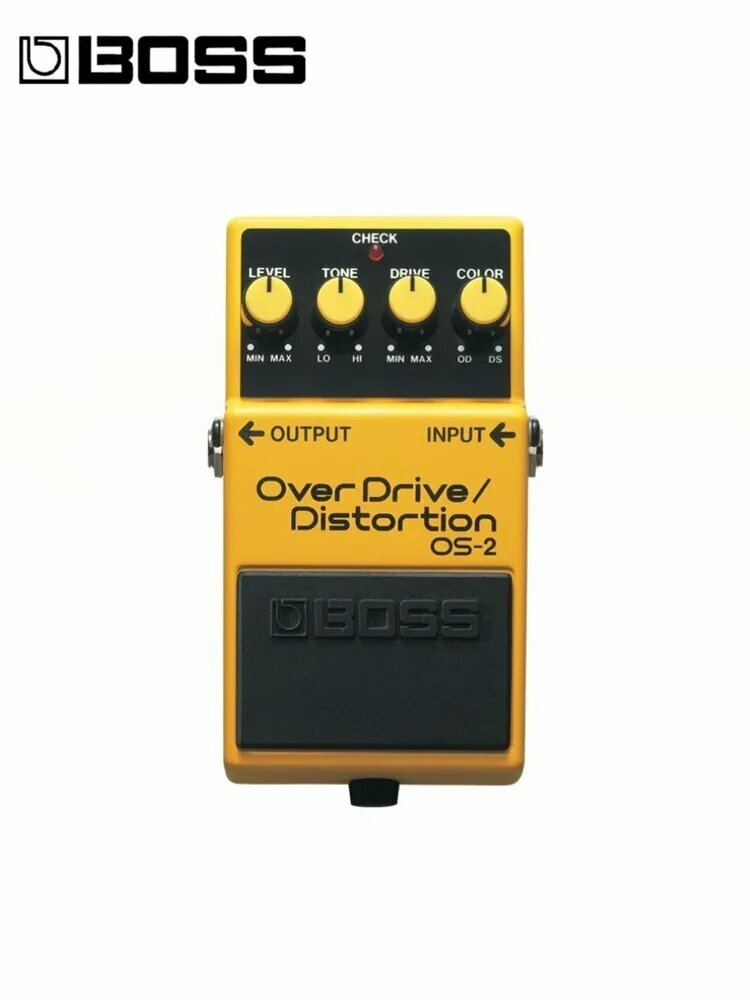 Эксклюзивная педаль эффектов BOSS OS2 Overdrive Distortion