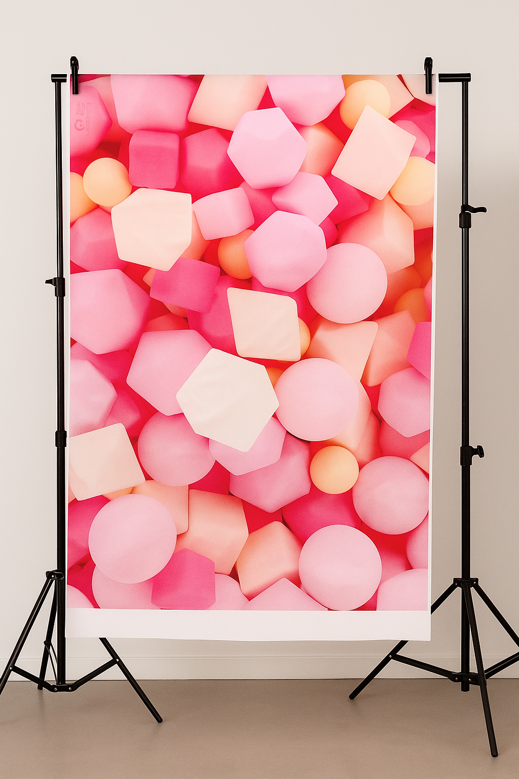 Фотофон для съёмок "Спонжи" размер 120×80 см, материал винил