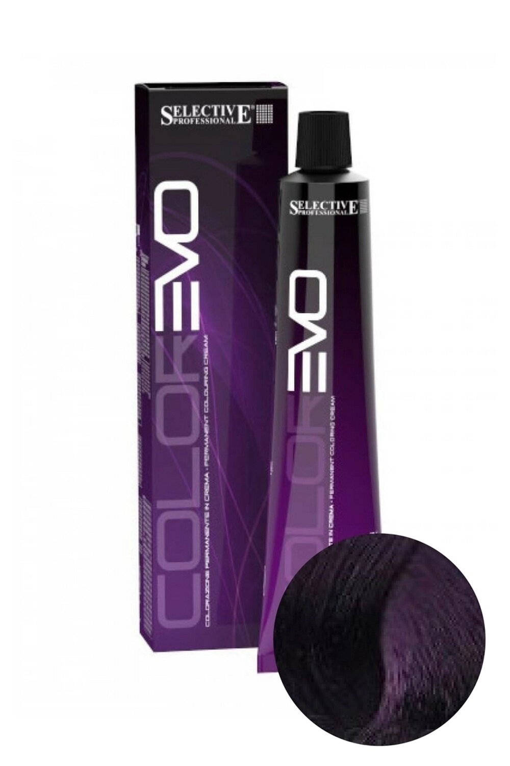 SELECTIVE PROFESSIONAL профессиональная крем-краска ColorEVO 5.7 светло-каштановый фиолетовый, 100 мл