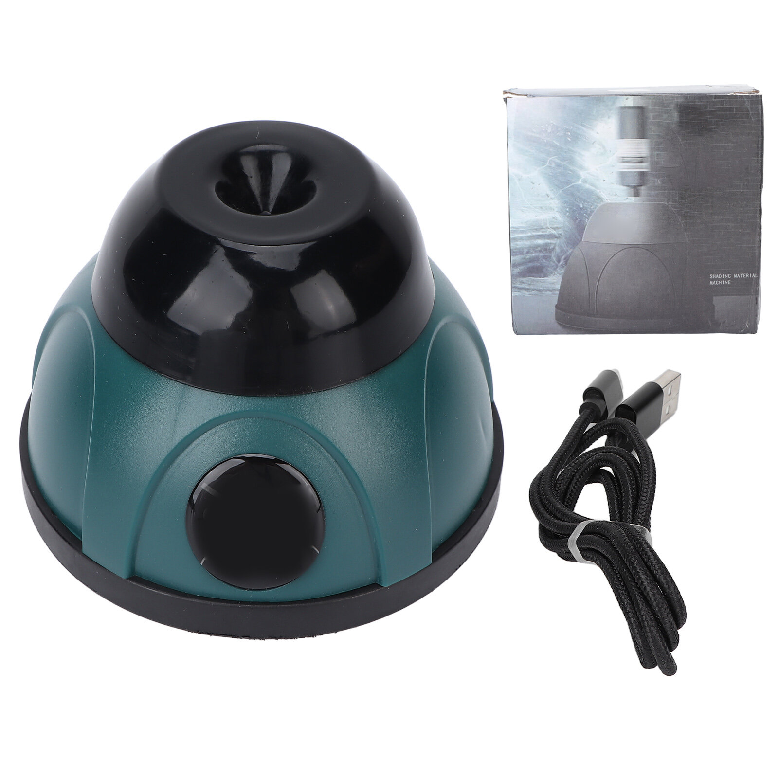 Электрический шейкер для чернил для татуировки, 5200 об/мин, пигментная краска, смешивание цветов, USB перезаряжаемый лак для ногтей, машина для встряхивания клея, зеленый