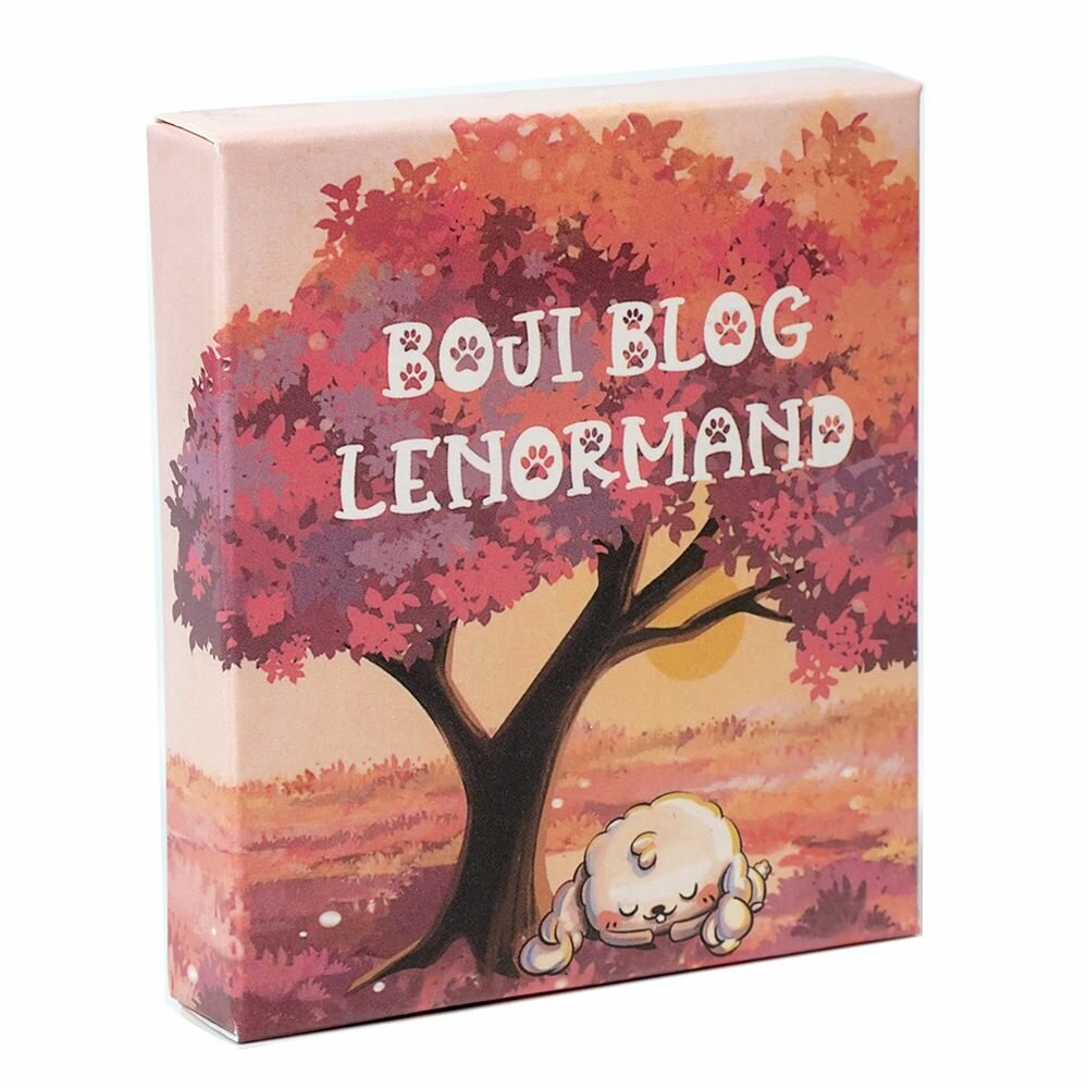 Карты Таро Boji Blog Lenormand 36 Карты 7*8см