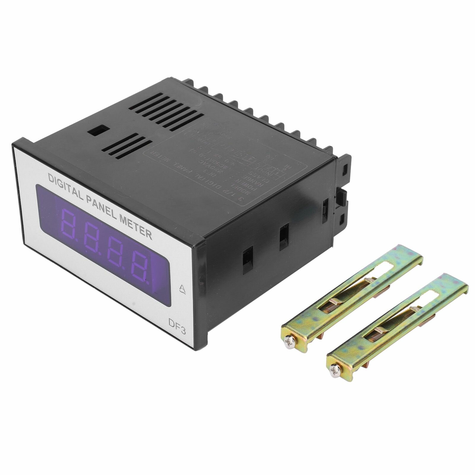 BERM 3 1/2 цифровой панельный измеритель напряжения и тока, измерительный прибор 50 А 220 В