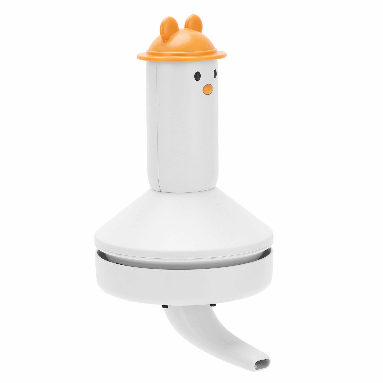 Мини настольный пылесос USB зарядка, мощная всасывающая сила, идеален для чистки стола, белый