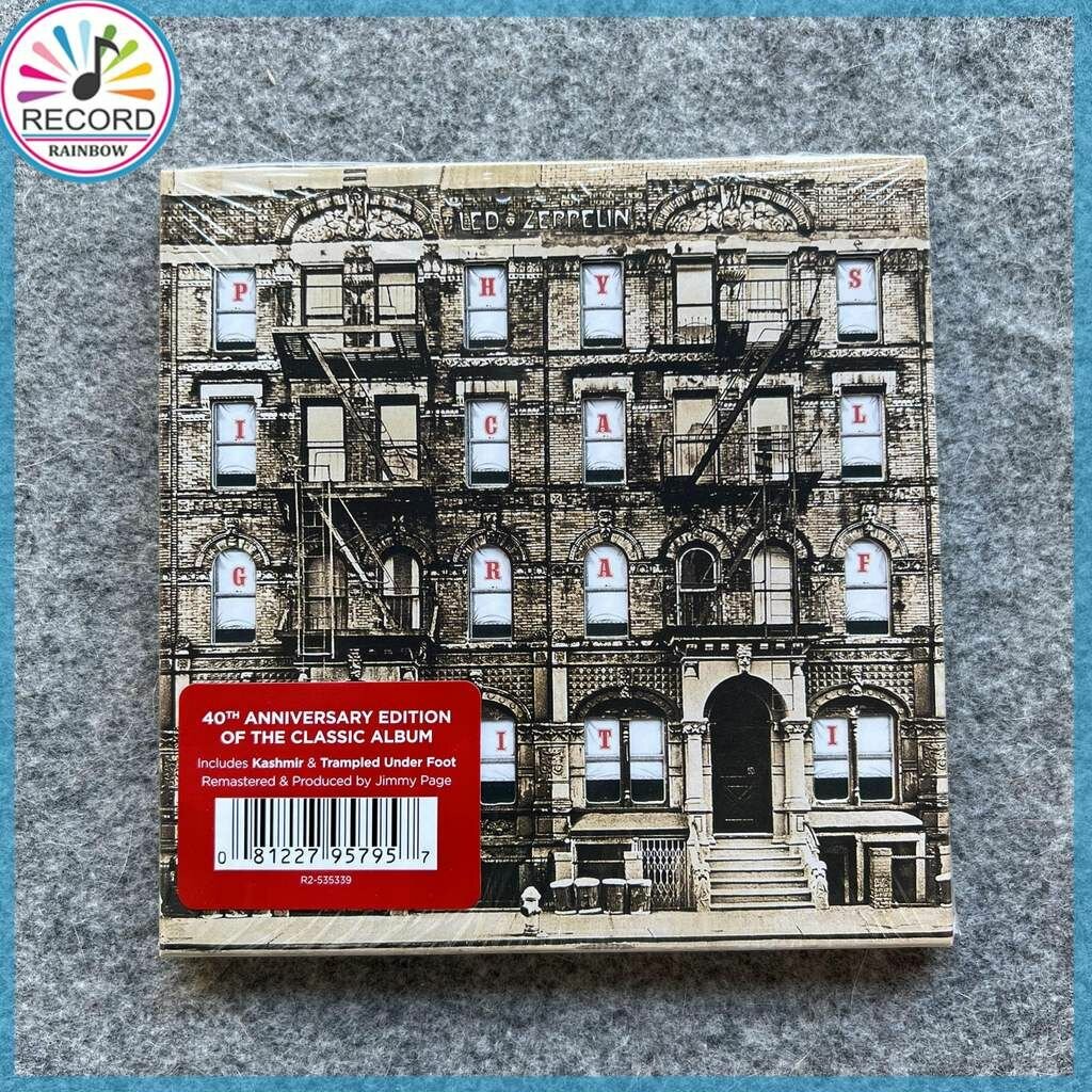 CD Led Zeppelin Physical Graffiti 2CD OM03265 Альбом Совершенно новый рок новый двойной