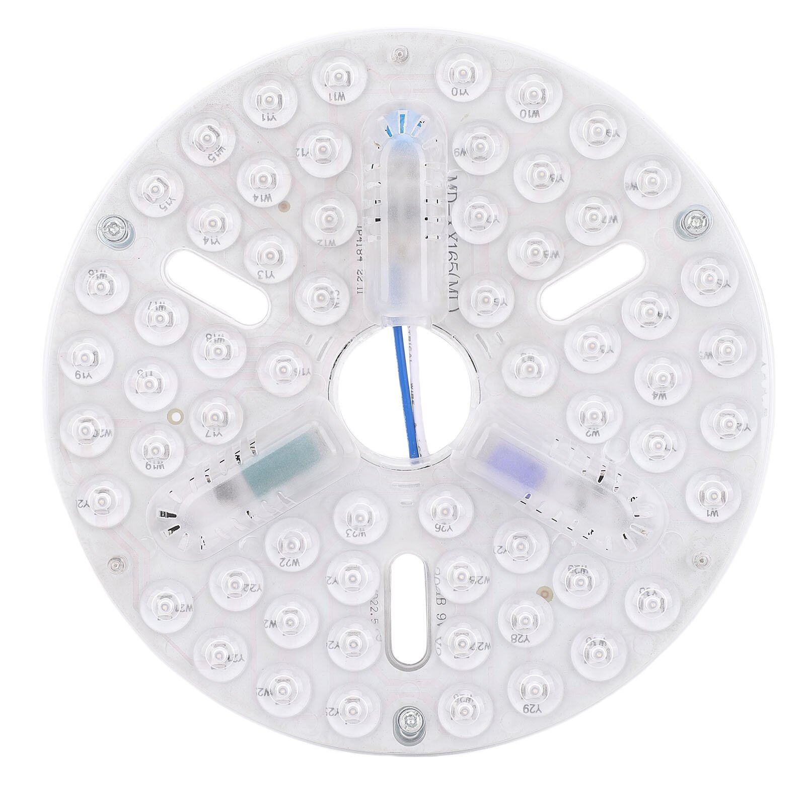 6,5-дюймовый потолочный вентилятор, сменный светодиодный светильник для ПК, 3 цвета, с регулируемой яркостью, заподлицо с креплением для глаз, светодиодный вентилятор, панель, модернизация