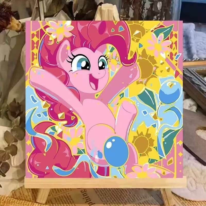 Пони Пони-Цифровая картина маслом