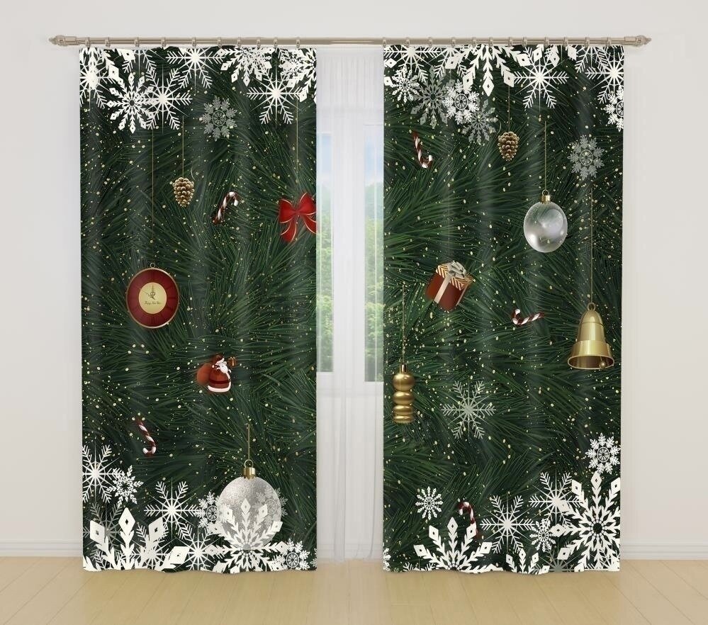 Фотошторы Новогодние 300 на 270