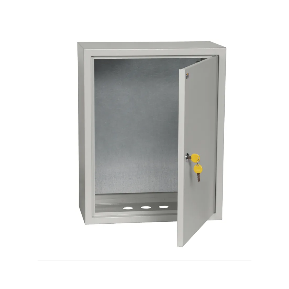 ЩМП-2-0 36 УХЛ3 IP31. Корпус, мм: 500×400×220; панель, мм: 430×340. Кол-во вводов: 3 отв. Ø31 мм (сн