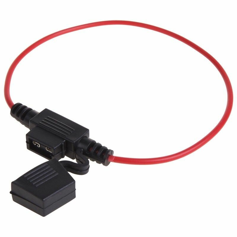 Держатель предохранителя прямоугольный типа стандарт REXANT PRO черный 16-0421-9