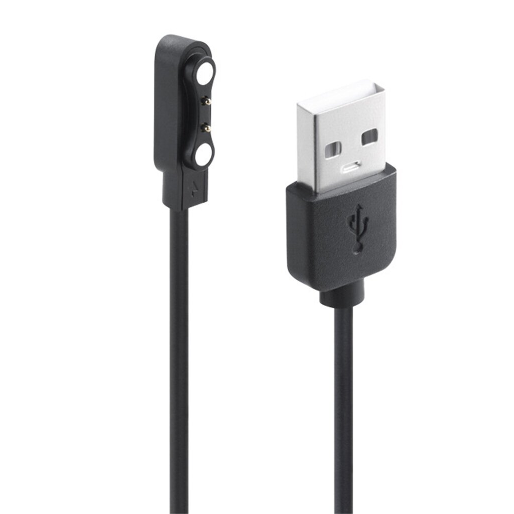 Зарядный кабель USB с разъемом USB2.0 к разъему 2Pin с магнитным всасывающим адаптером для зарядки смарт-часов Space 2pin 4,0 мм