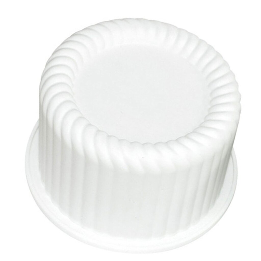 Форма для муссового торта в виде цветочной корзинки-Белая