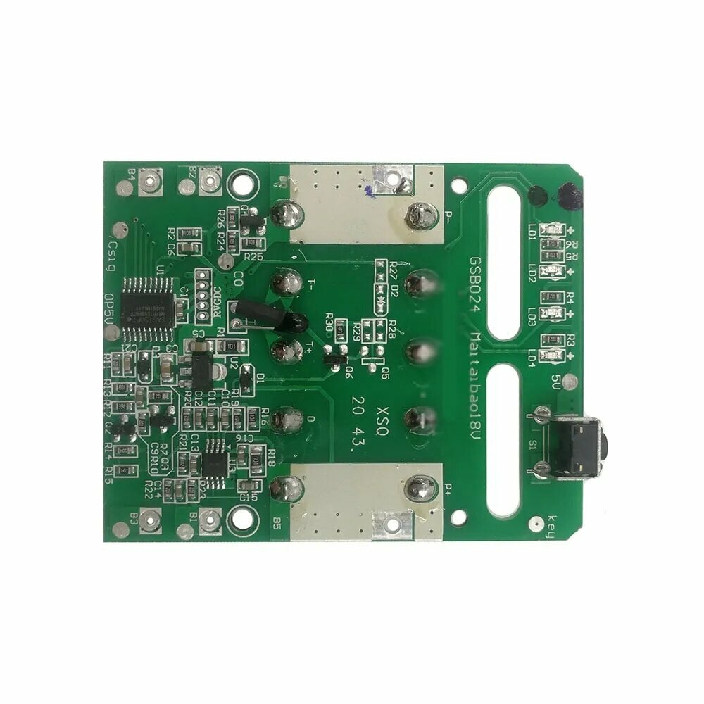 (O086)Плата для зарядки литиевых аккумуляторов Metabo 18V(1 шт.)