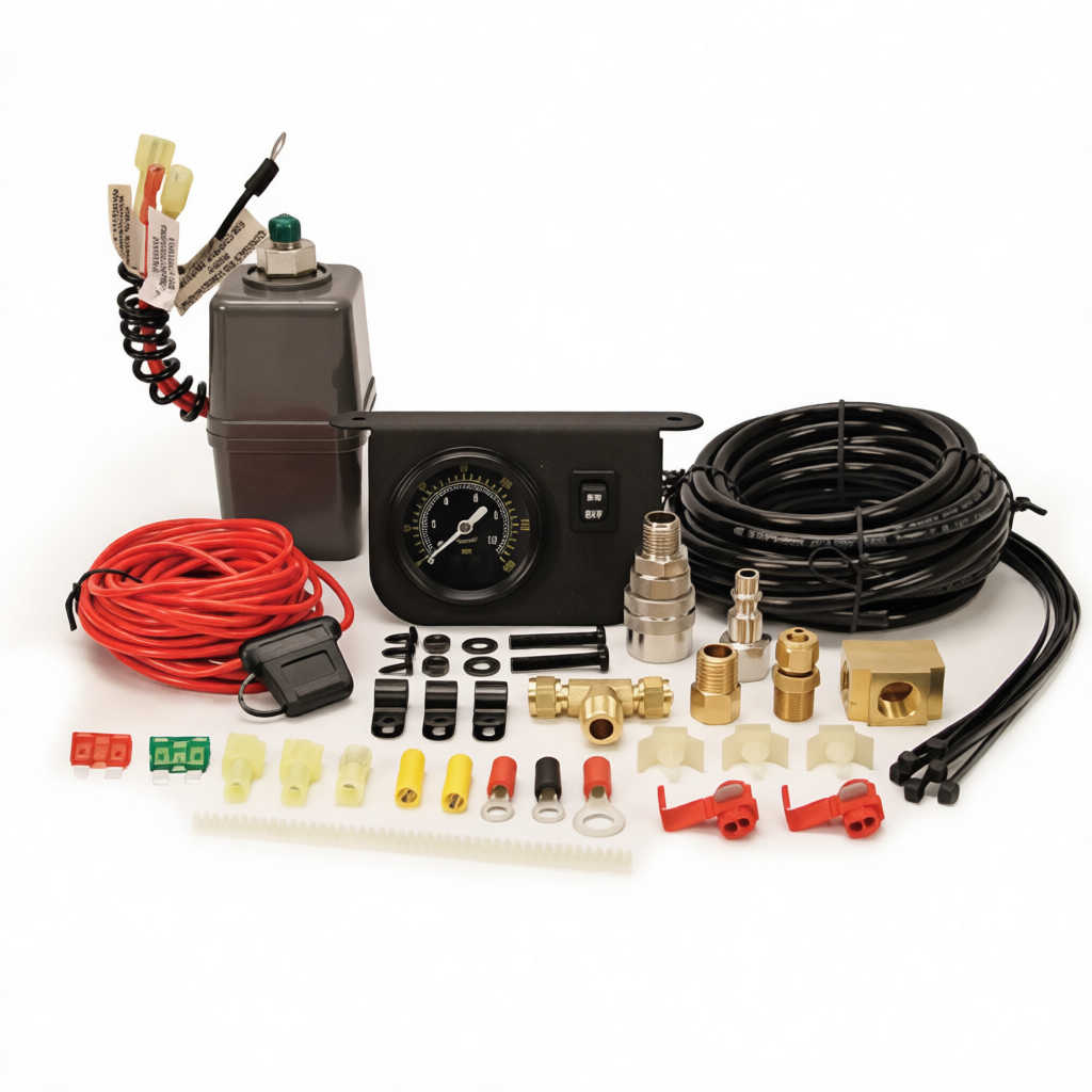 Комплект подключения ресивера BERKUT, TG-57, с манометром, реле