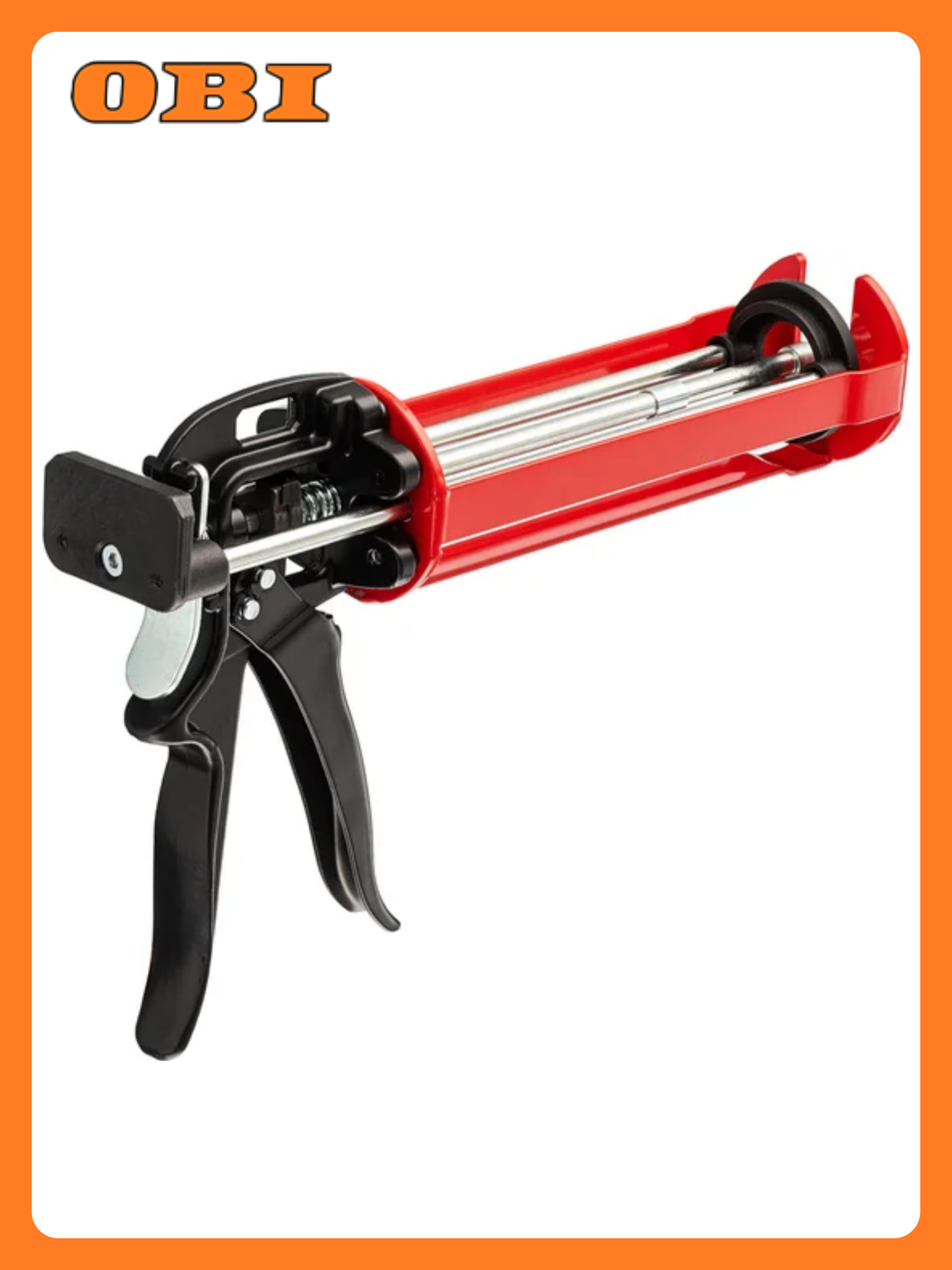 Пистолет для химического анкера Tech-KREP, 400мл, металлический, красный