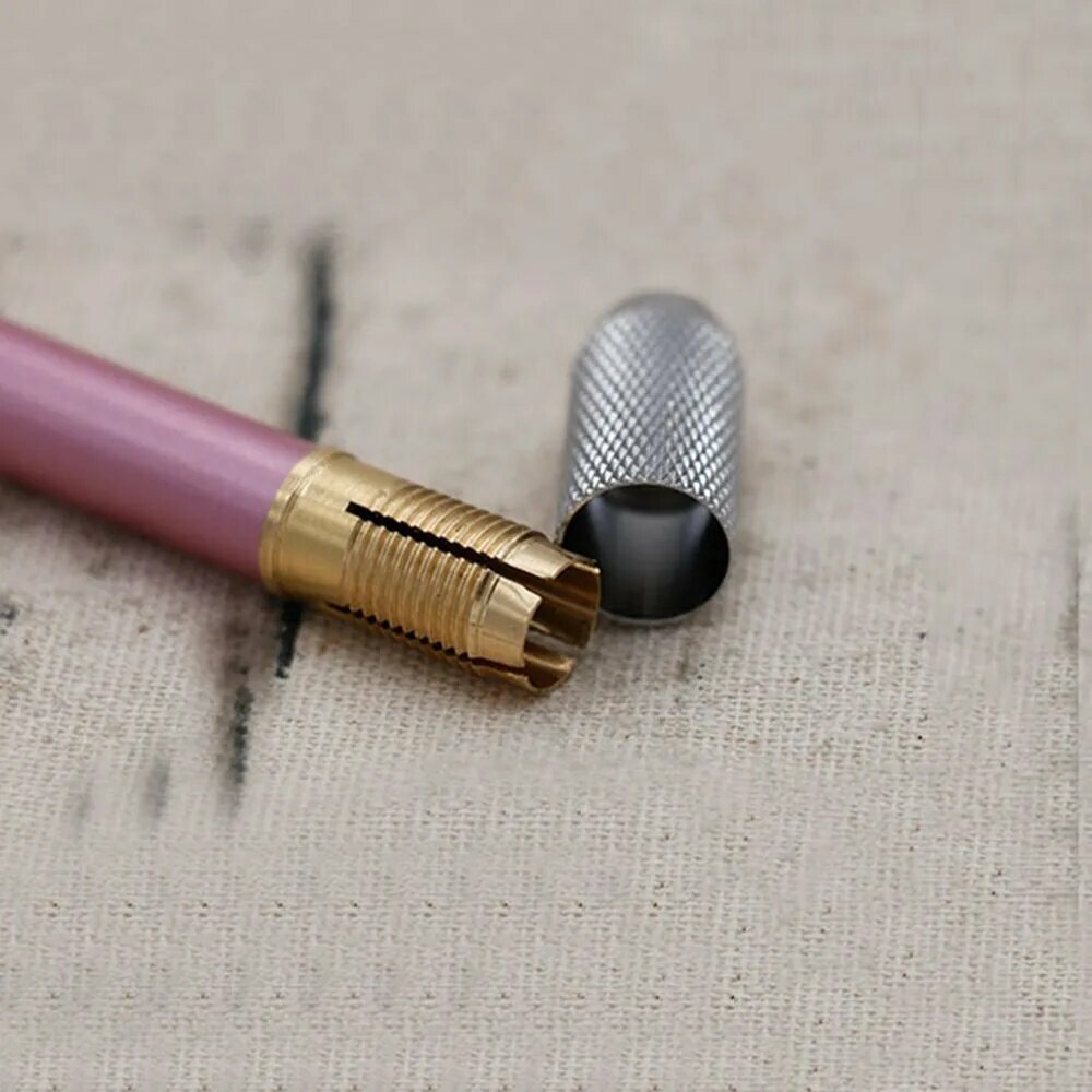 Удлинитель для карандаша из металла, 108 мм, подходит для разных форм карандашей