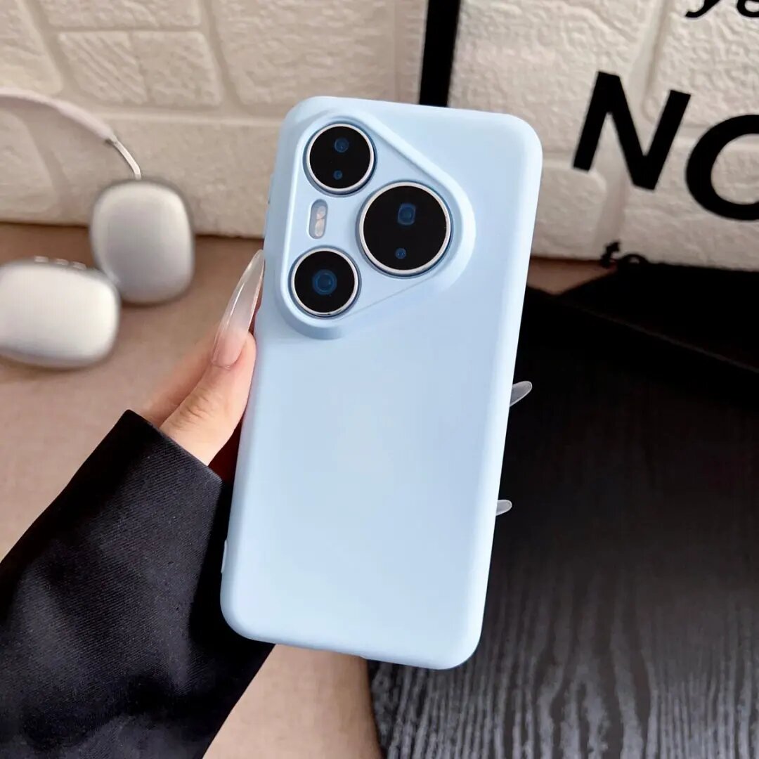 Голубой чехол для Huawei Pura 80 Pro