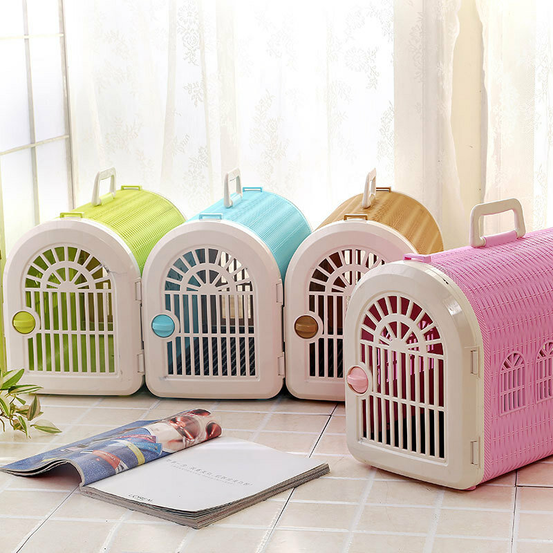 [Грейс] Различные типы воздушных ящиков для домашних животных Японские и корейские корзины для домашних животных