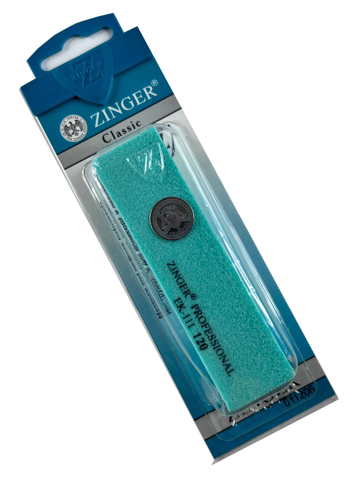 Zinger баф для шлифовки ногтей ЕК-111 120 грит