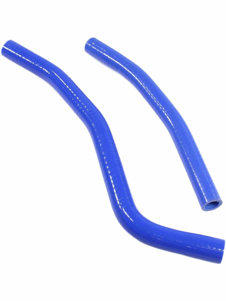 Патрубок отопителя для а/м Ваз 1118 Калина (к-т 2 шт) силикон