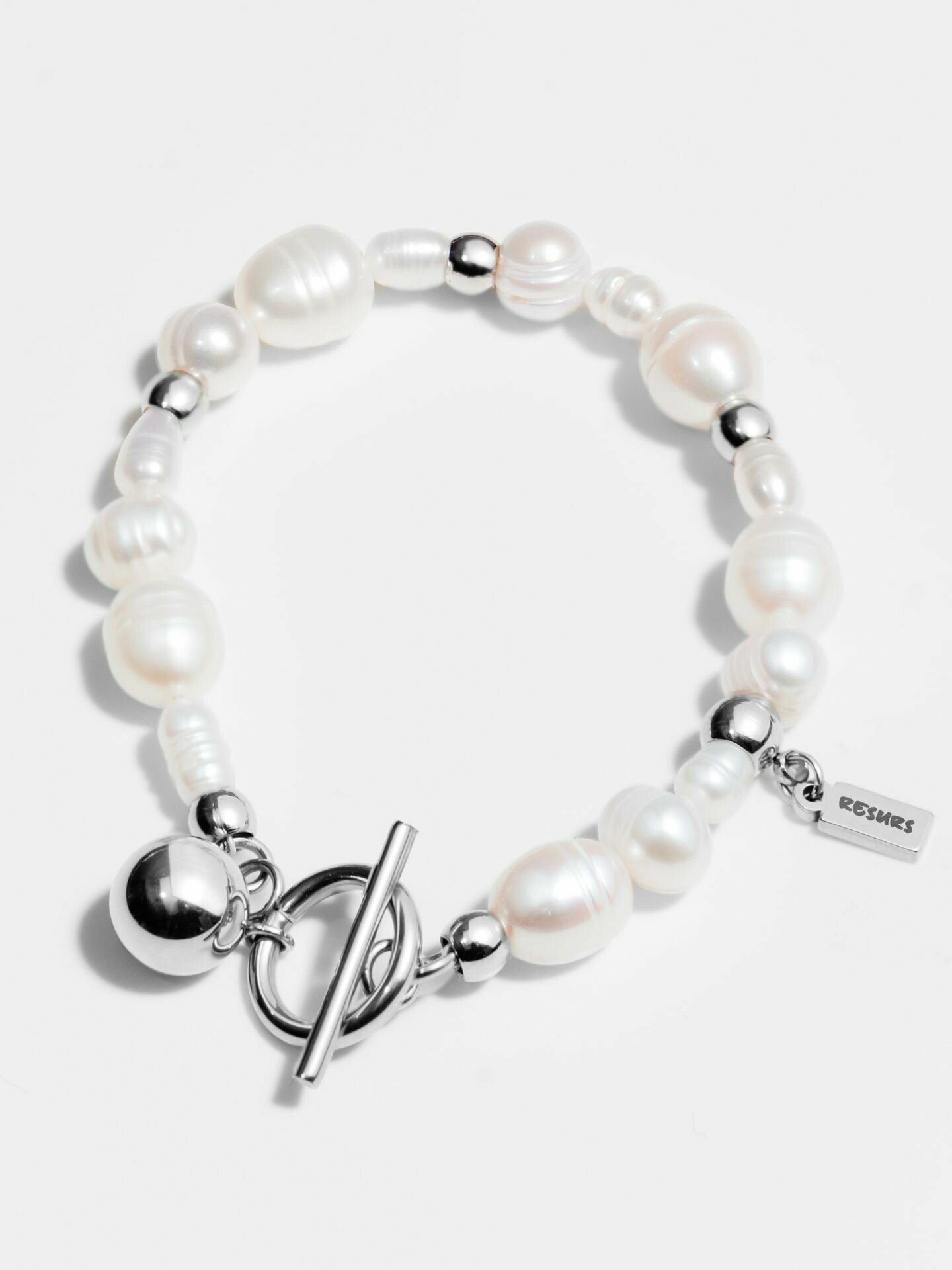 Браслет, жемчуг пресноводный