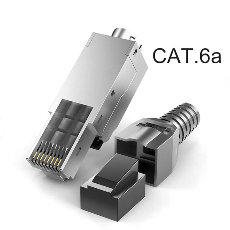 10шт коннектор RJ45 CAT6A