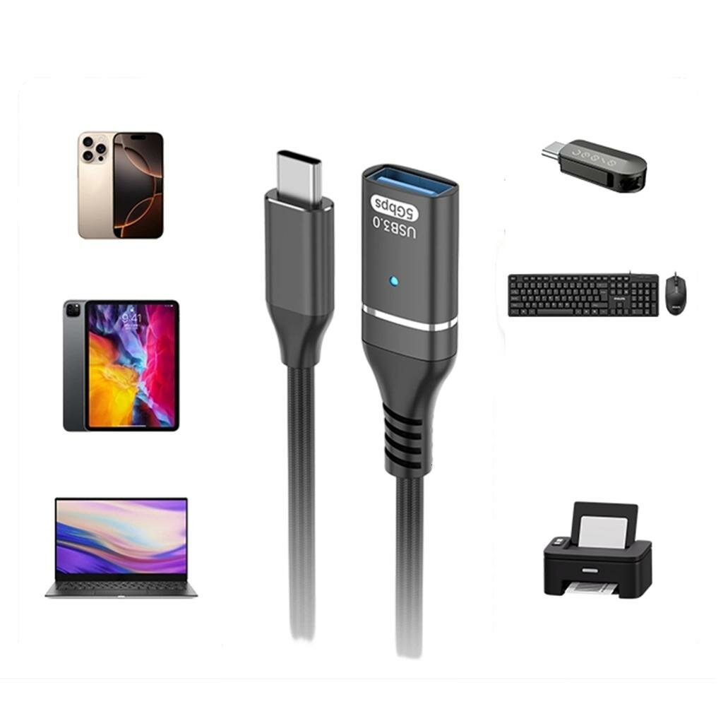 USB 3.0 Type C OTG кабель — фото 1