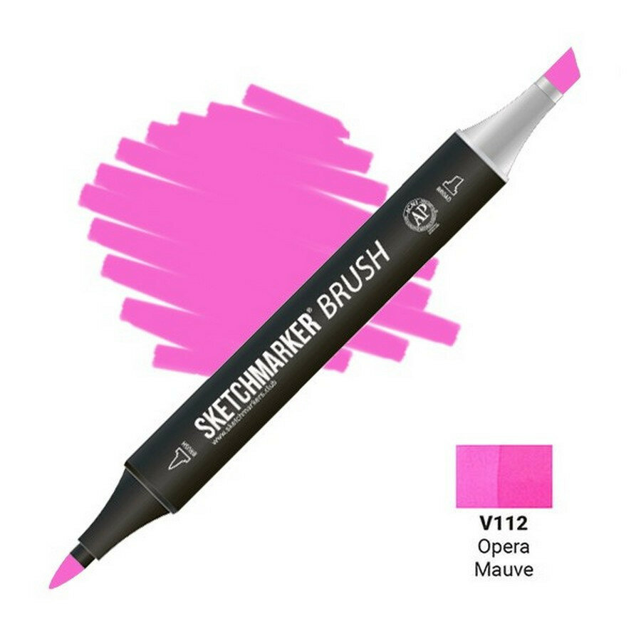 Маркер художественный SketchMarker Brush Pro, V112 Opera Mauve (SketchMarker V112)