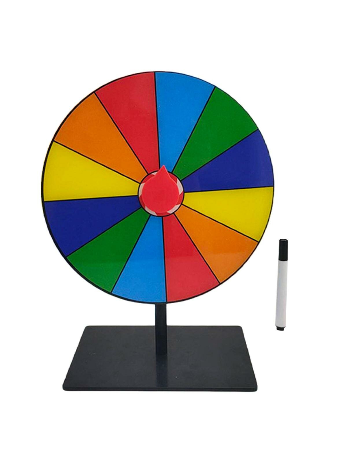 Стираемая поворотная пластина Колеса Фортуны, Колесо рулетки для Розыгрышей удачи