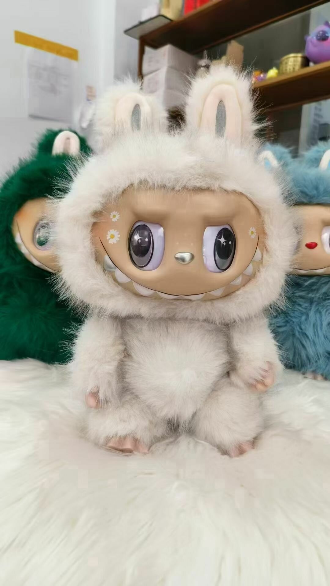 Модифицированная кукла Биг Босс, 38 см, красочная плюшевая игрушка из винила, разноцветная.