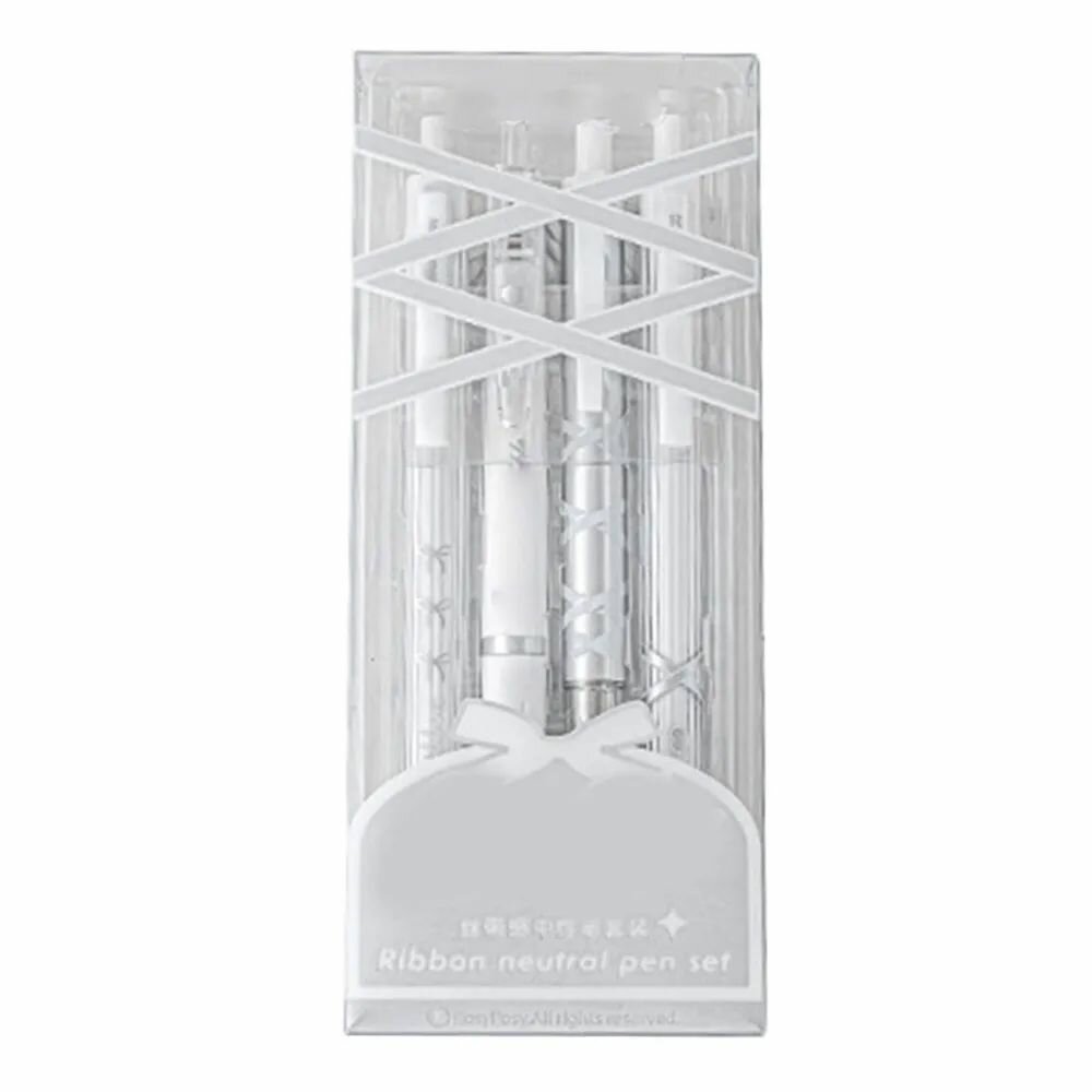 4 шт. Гелевые ручки с бантиками для балета 0.5 мм