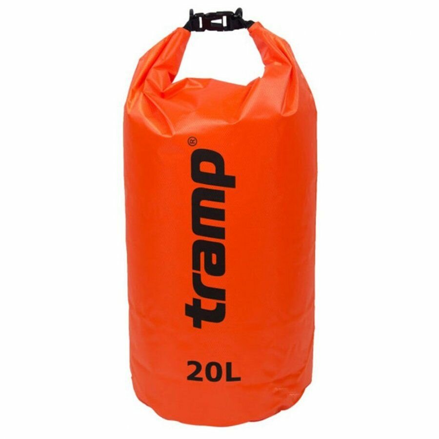 Гермомешок ПВХ Diamond Rip-Stop 20 л TRAMP TRA-113 оранжевый