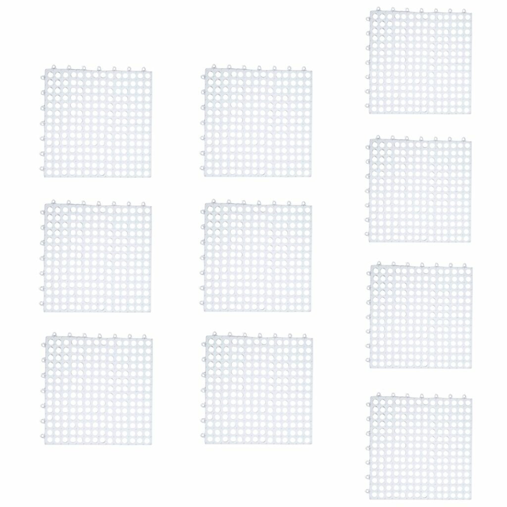 1/5/10 шт. сращиваемый напольный коврик с переплетающимися полыми гидрофобными нескользящими домашними ножками для унитаза