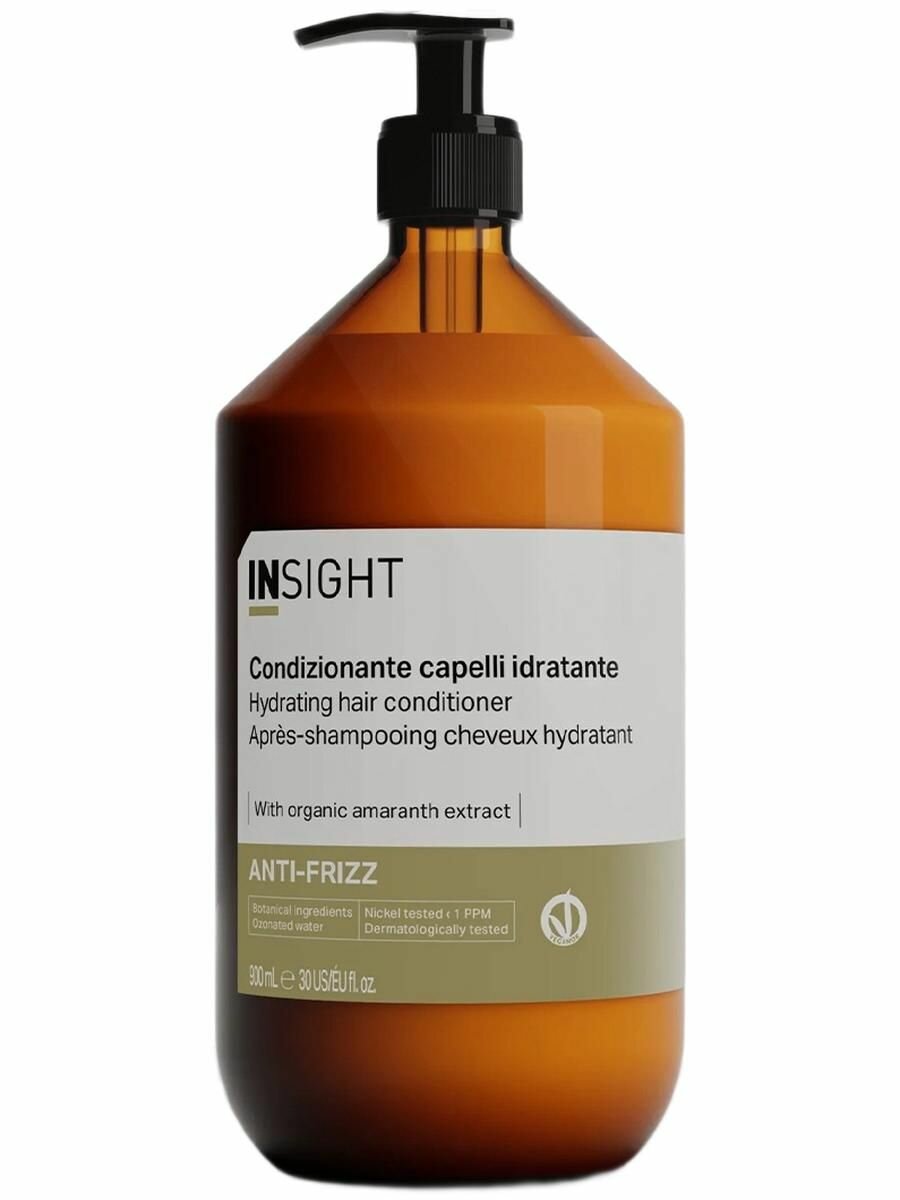 INSIGHT Кондиционер для разглаживания волос ANTI-FRIZZ, против пушения и спутывания, 900 мл