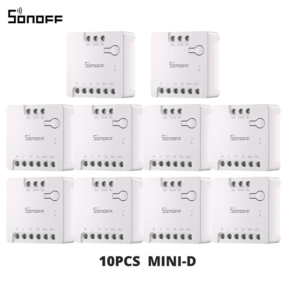 SONOFF MINI-D Smart Switch 1-10шт