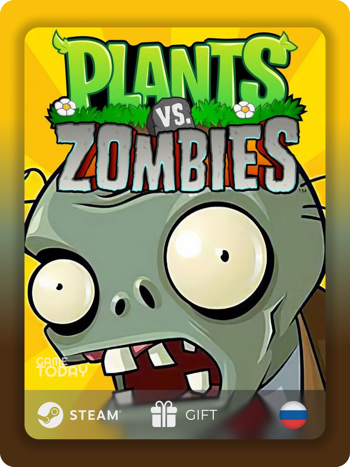 Plants vs. Zombies GOTY Edition | Игра в Steam | PC | Mac | Steam Deck | Отправка подарком | Регион активации Россия