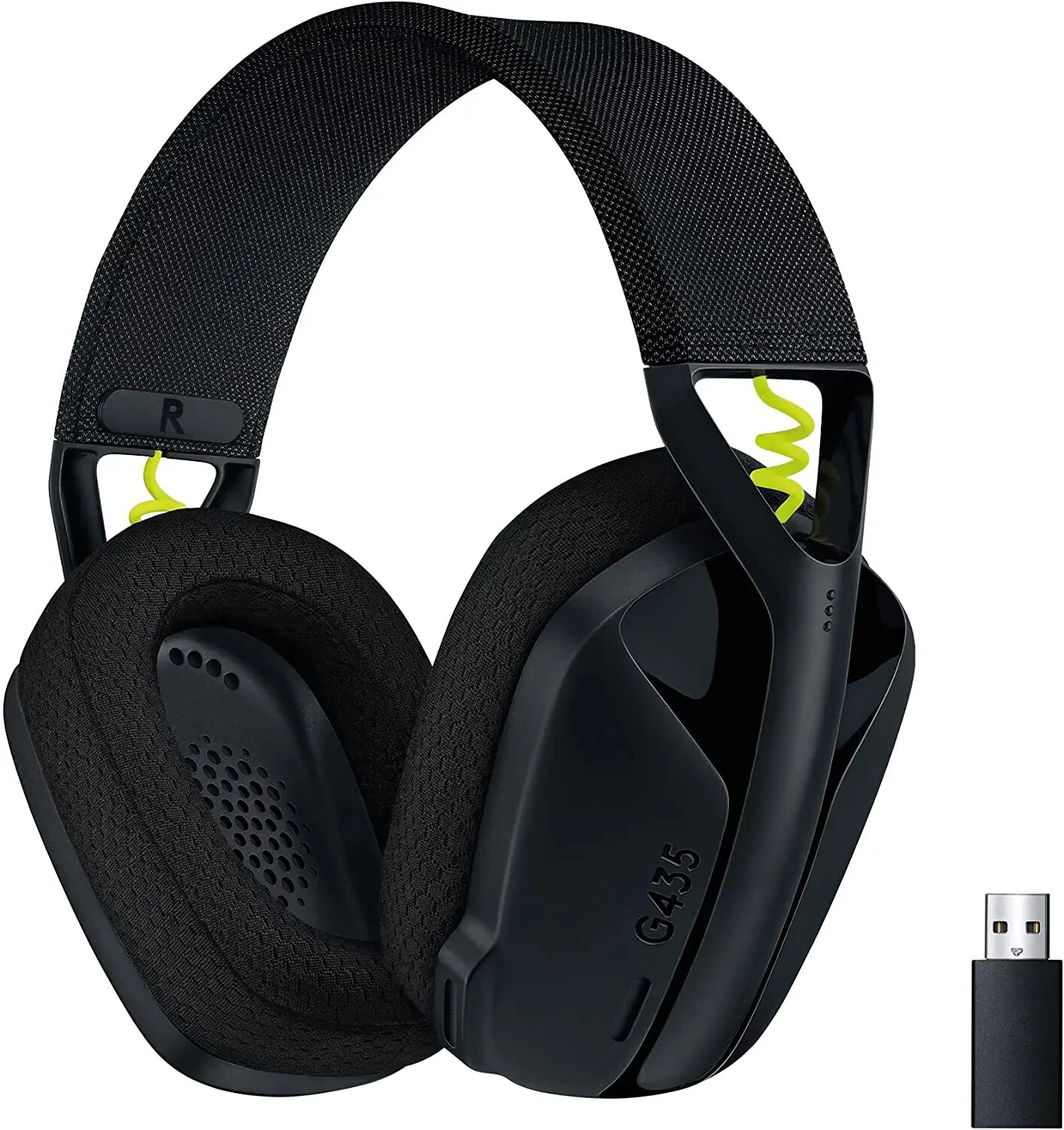 Logitech G435 Беспроводные игровые наушники Black