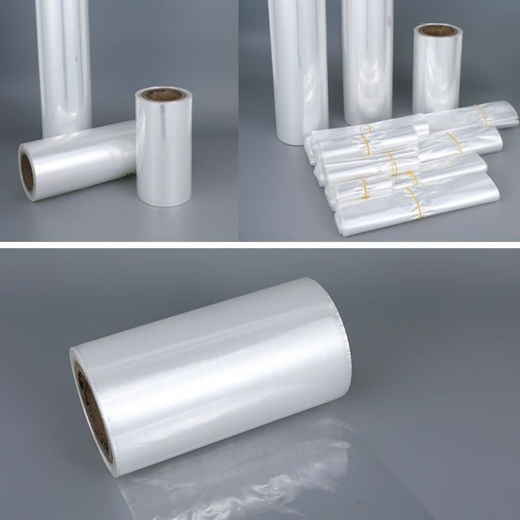Трубчатая ПВХ термоусадочная пленка 6 7 8 9-30-45-65- 1.2m Двухслойная термоусадочная пленка Рулон пластиковой упаковочной пленки