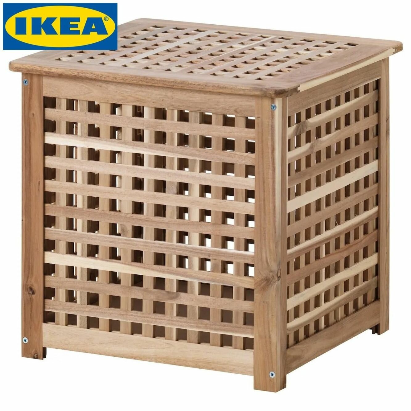 Столик прикроватный икеа ХОЛ 50x50 / сундук для хранения IKEA HOL