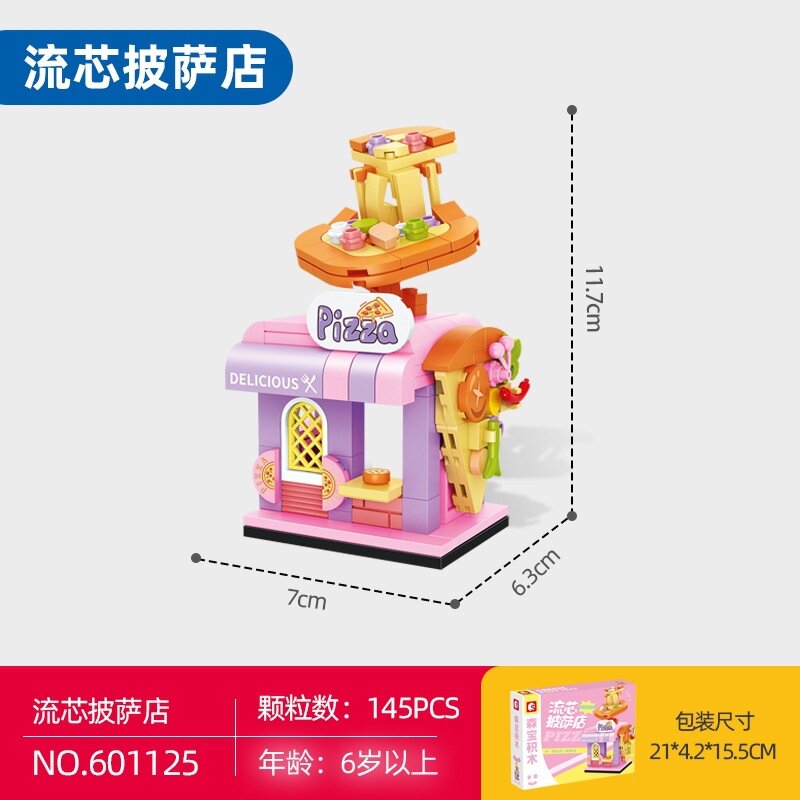 Senbao Ретро бытовая техника мясистый телефон телевизор фонограф сборочная Модель Детская мелкая частица собранные