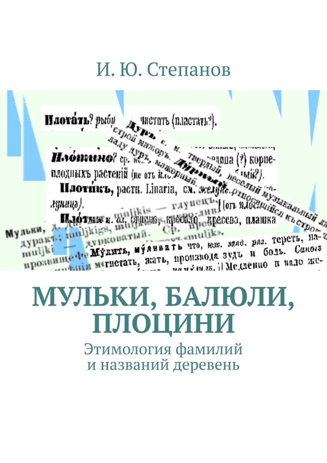 Мульки, балюли, плоцини. Этимология фамилий и названий деревень [Цифровая книга]