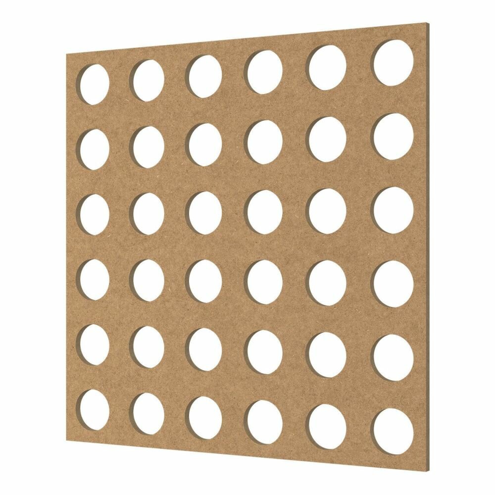 Перфорированная Панель Cosca Форо 16 ХДФ Без Отделки В2070хШ930 мм / Коска.