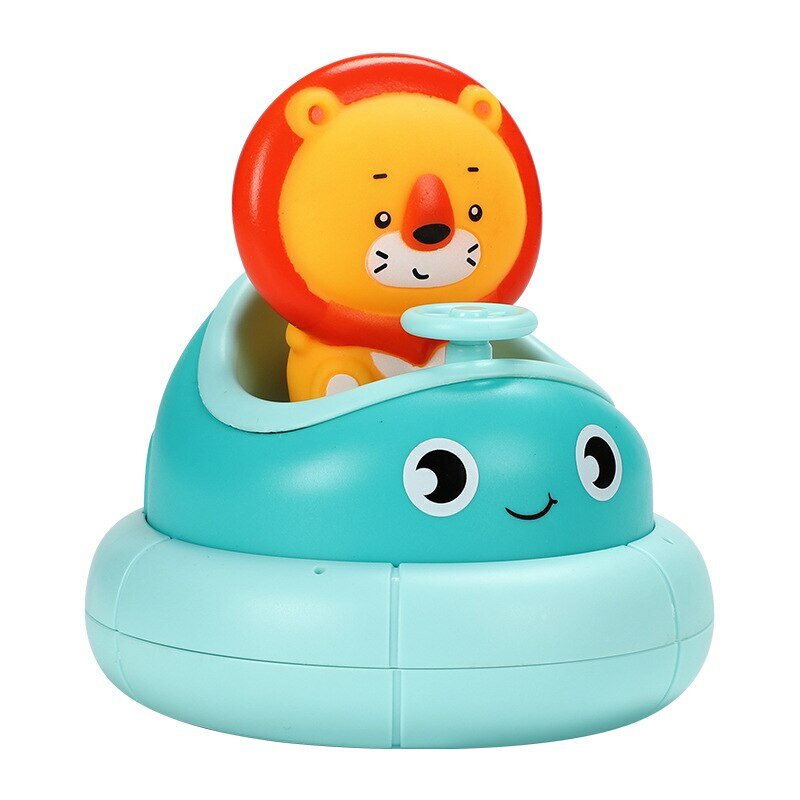 Детская ванная комната Электрическая крутящаяся чашка Кролик Льв Комбинация Детская водная спрей Ванная головоломка Играть в водную игрушку Детская подарковая ванная игрушка (красочная)